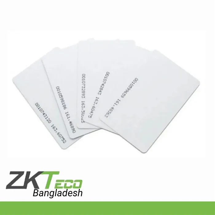 ZKTeco TK4100 RFID EM Card EM Thin Proximity Card - ZKTeco Bangladesh